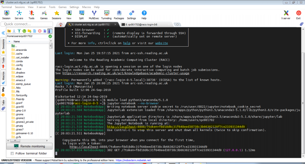 arc-ssh with MobaXterm - step by step guide - Academic Computing Team