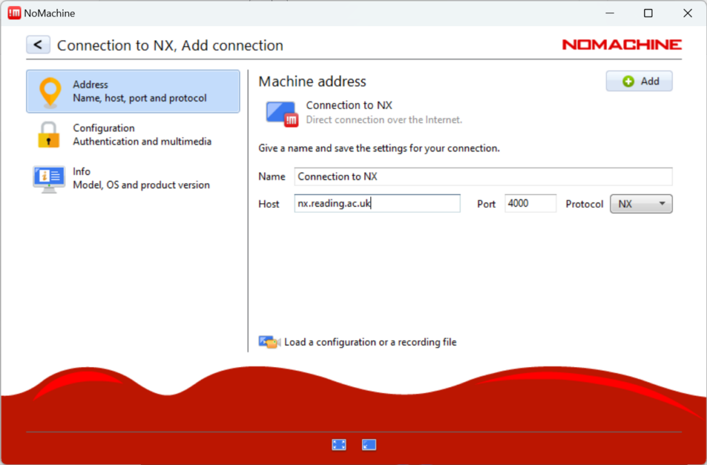 Connecting to nx.reading.ac.uk via NoMachine - Academic Computing Team