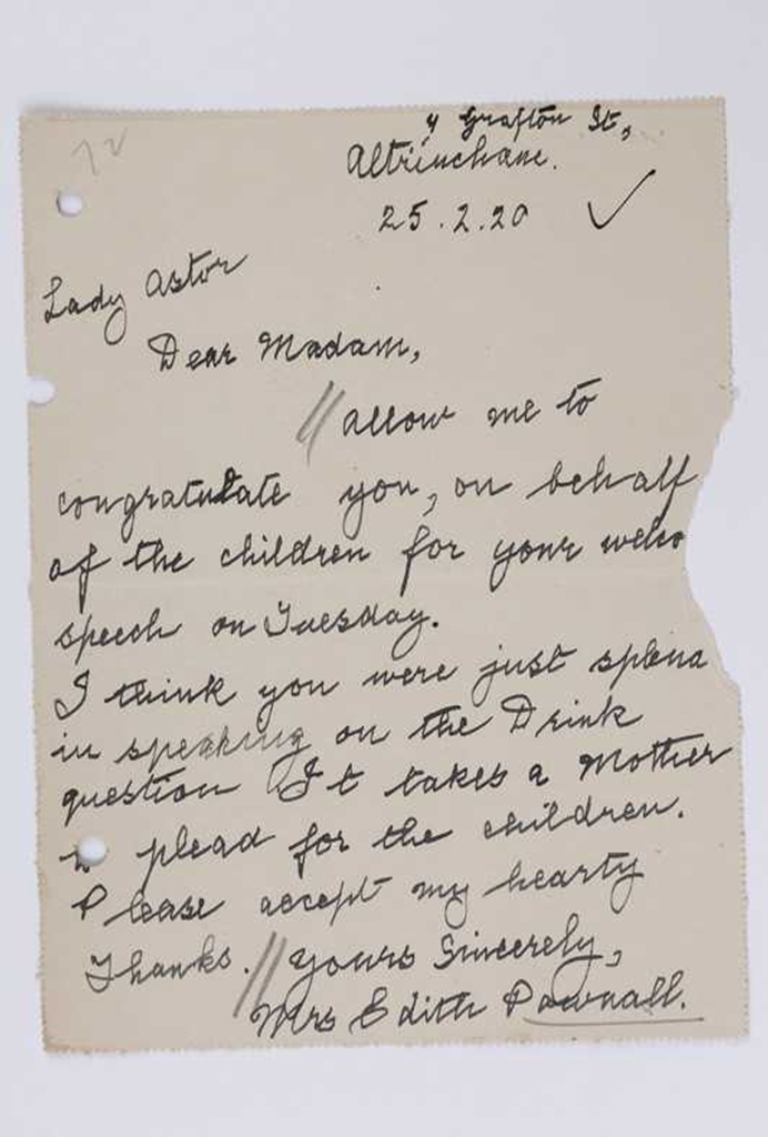 Brilliant and Vivid Eloquence: Nancy Astor’s Maiden Speech, 24 February ...