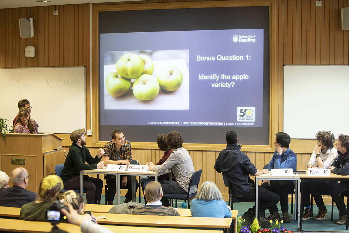 University of Reading Students named Botany Challenge Champions ...