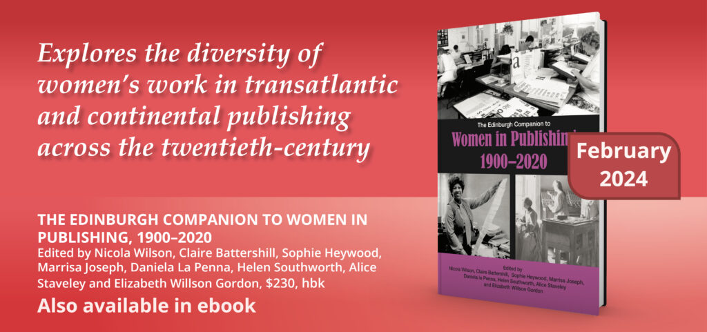 CBCP flagship book published: The Edinburgh Companion to Women in ...