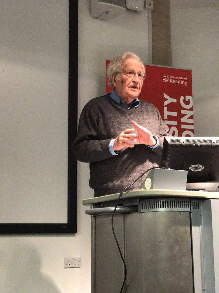 Noam Chomsky at the University of Reading - Bilingualism in The Brain