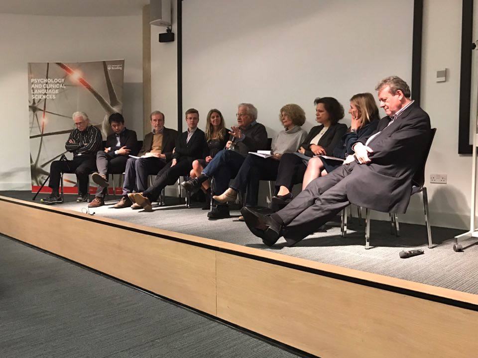 Noam Chomsky at the University of Reading - Bilingualism in The Brain