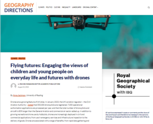 New Geography Directions blog post - Drone Stories