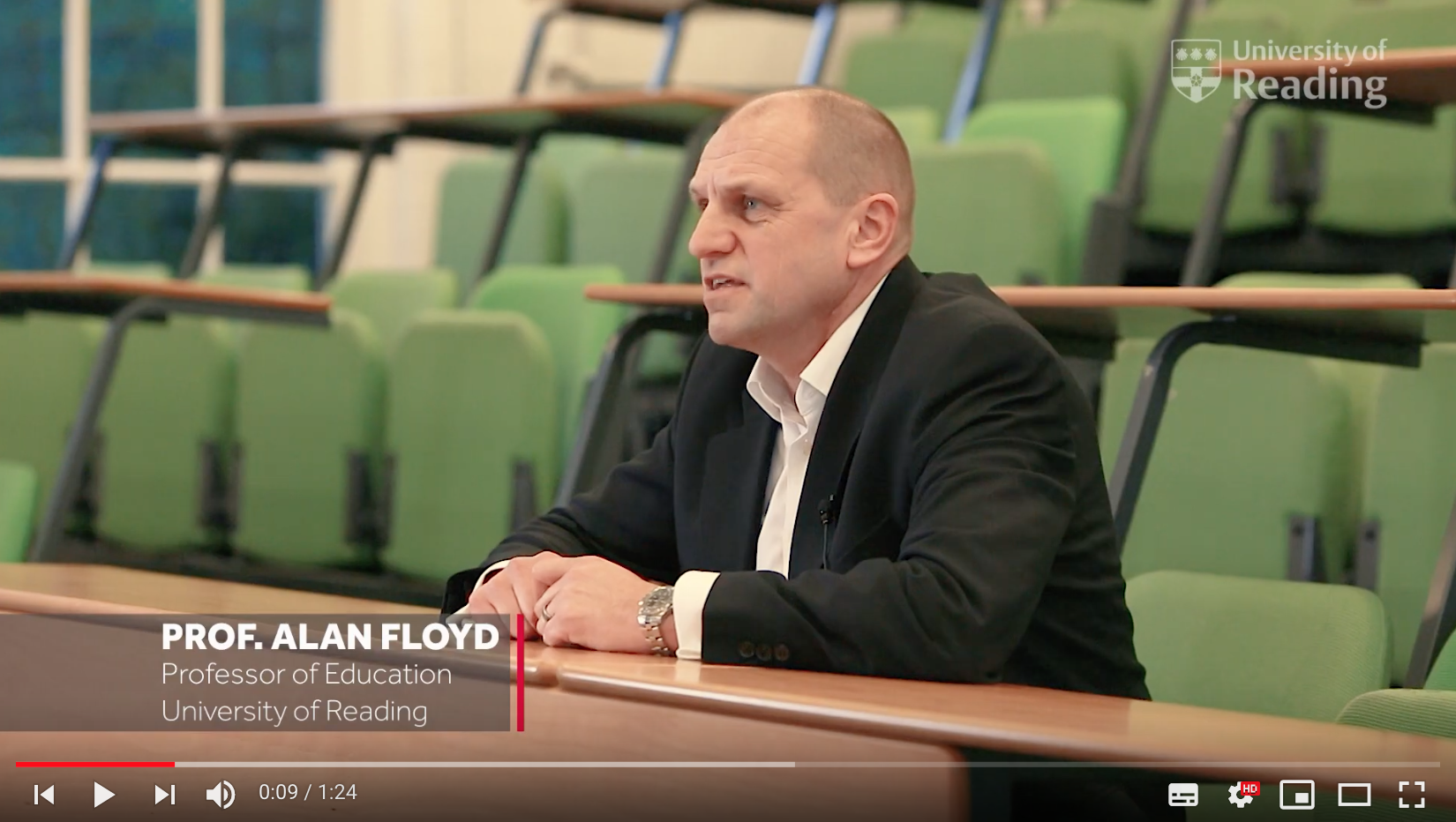 NEWS – Prof. Alan Floyd (Professor of Education, University of Reading ...