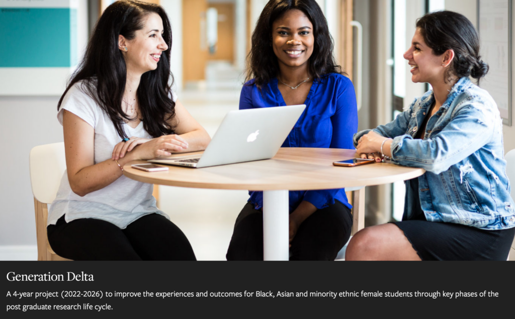 Generation Delta: Nurturing the Next Generation of BAME Women ...