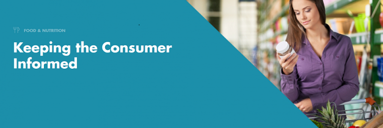 Keeping the consumer informed - Institute for Food Nutrition & Health
