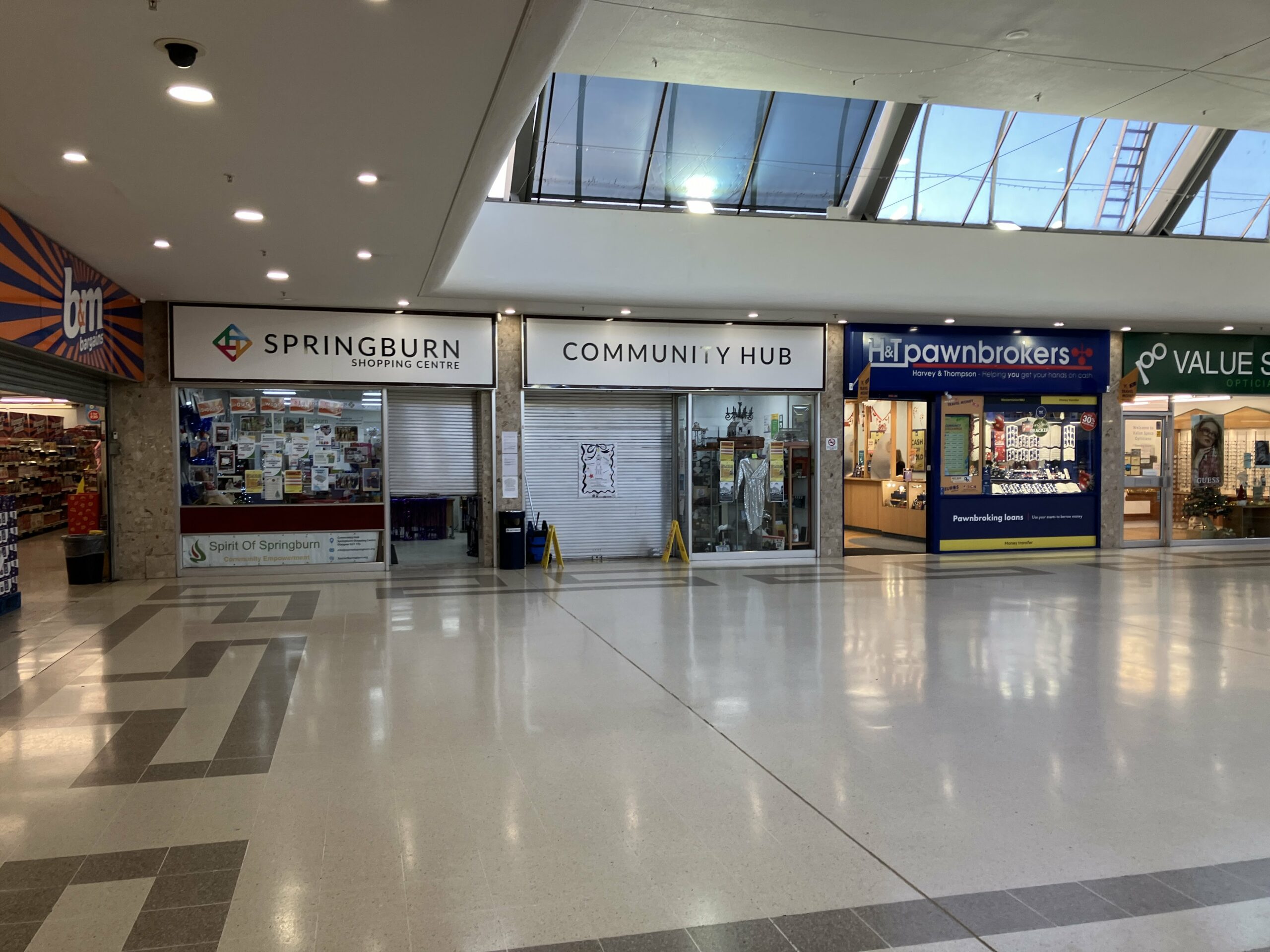 Community Hub in Springburn Shopping Centre, Glasgow - Just Neighbourhoods?