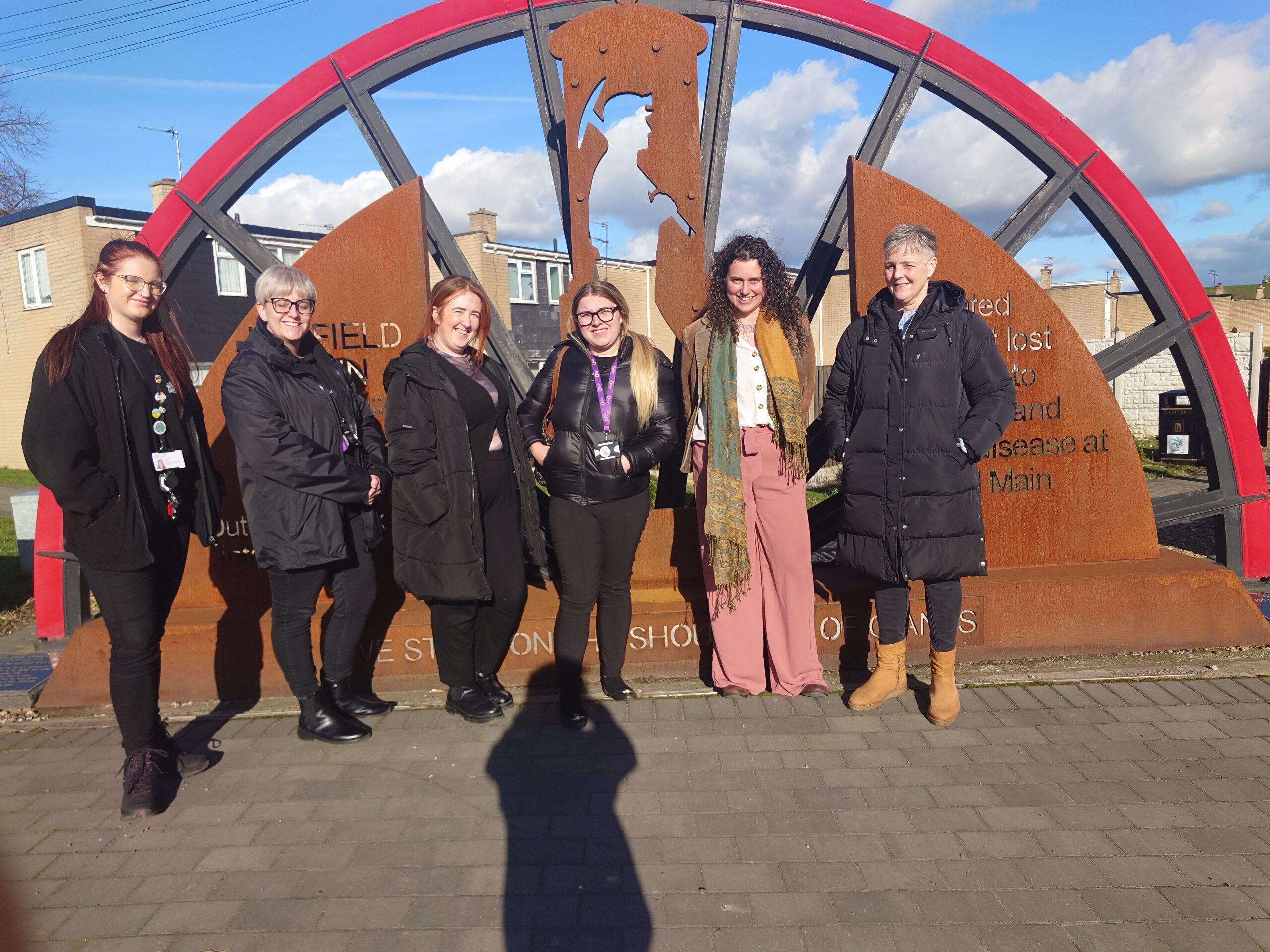 Memorial for those who worked at Hatfield Colliery, Stainforth ...