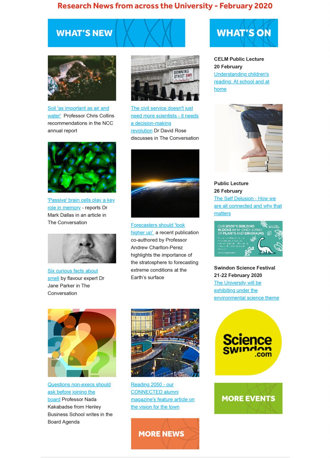 Newsletter - Connecting Research