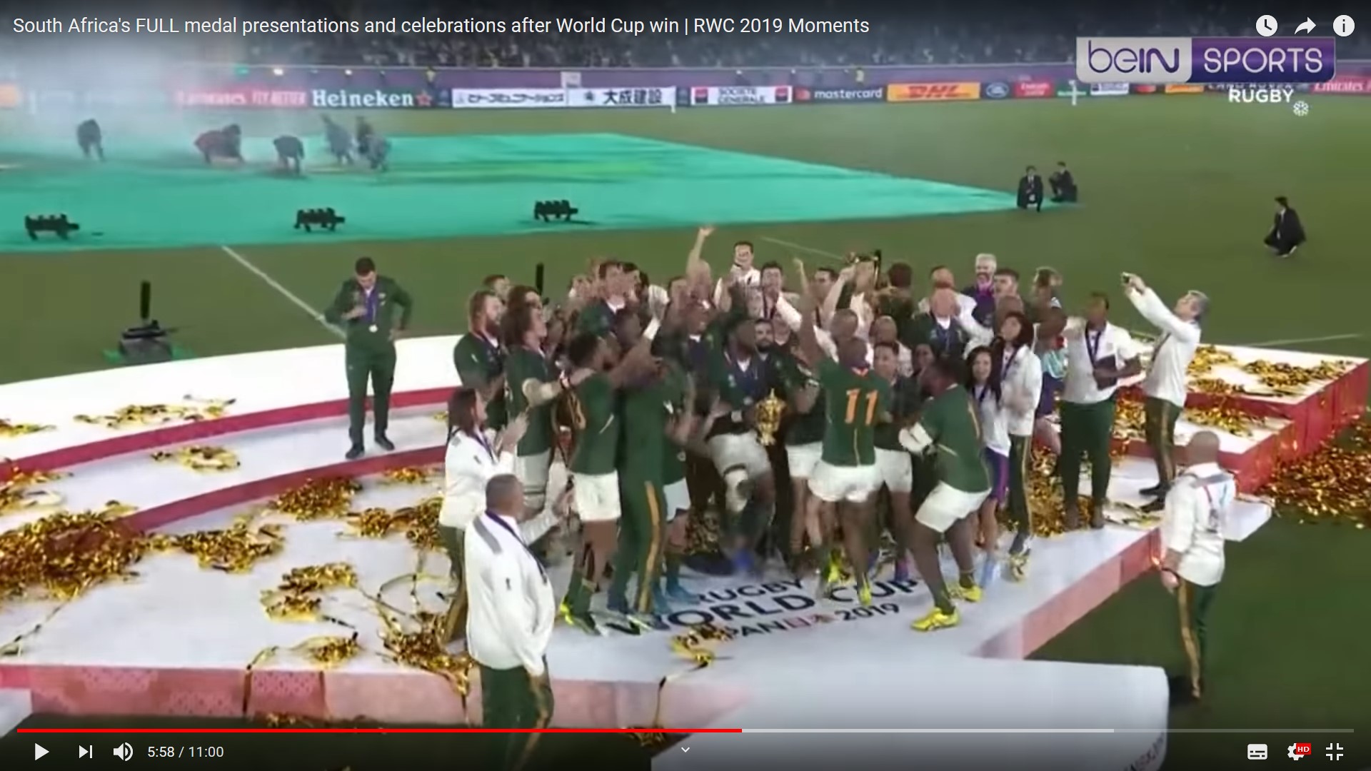 Free style: the real meaning of the Springboks' victory dance ...