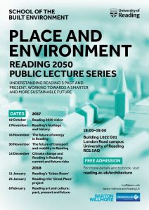 Reading 2050 lecture series - Urban Living Research Group
